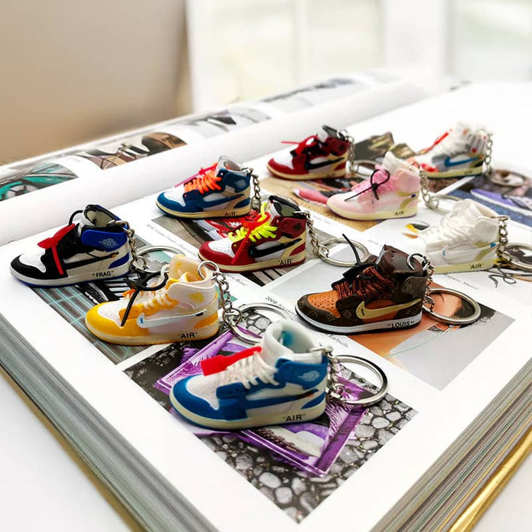 All Mini Sneakers Keychains - Find the coolest sneaker keychains online ...