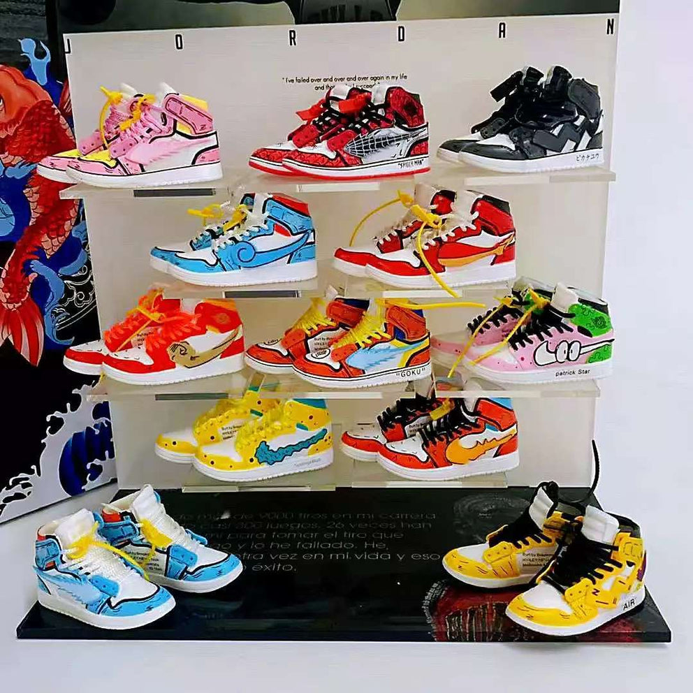 All Mini Sneakers Keychains - Find the coolest sneaker keychains online ...